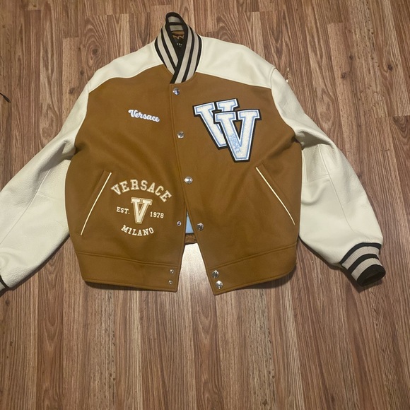 Versace | Jackets & Coats | Versace Varsity Jacket | Poshmark